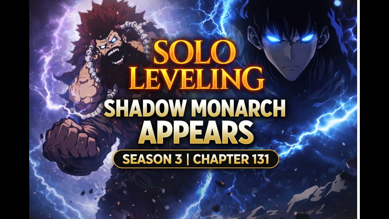 Solo Leveling Chapter 131 | The King Appears! Sung Jin-Woo Saves the ...