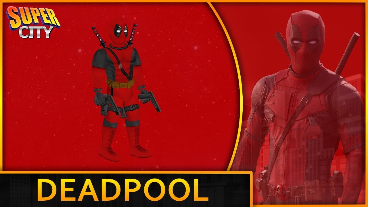 How to Create Deadpool in Super City - YouTube