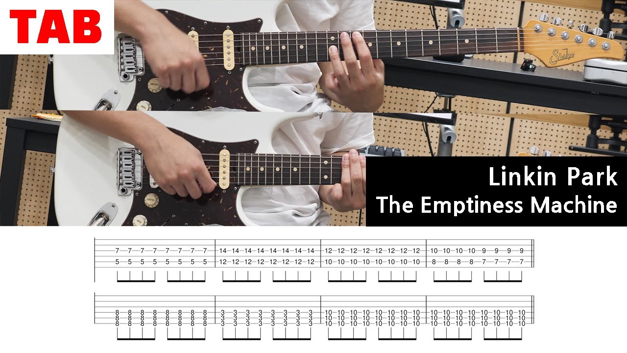 [Linkin Park] The Emptiness Machine - Guitar Tab | Lesson | Cover ...