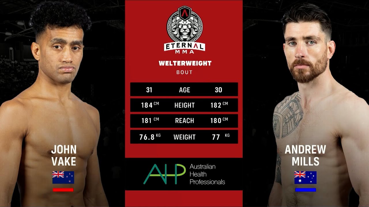 Eternal MMA 68 - John Vake Vs Andrew Mills - MMA Fight Video - YouTube