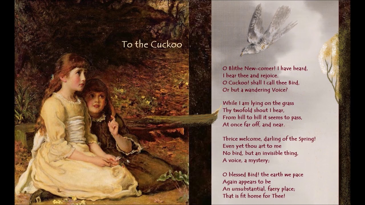 HEGYI BOTOS ATTILA - WILLIAM WORDSWORTH: TO THE CUCKOO - YouTube