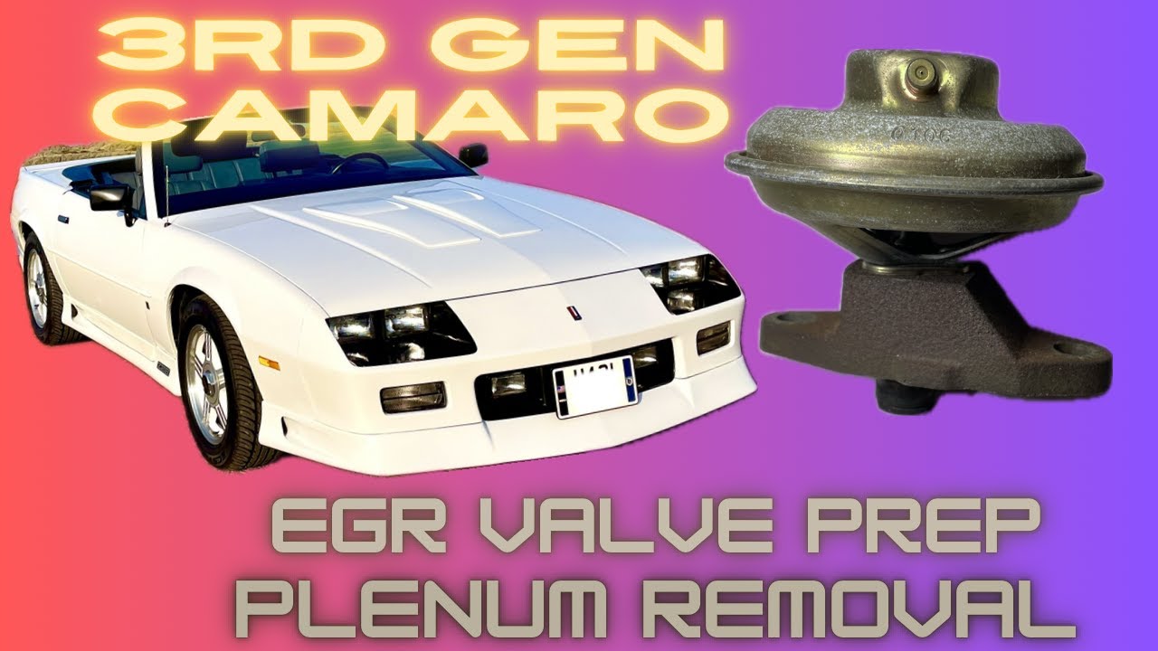 3rd Gen Camaro - TPi Plenum Removal - YouTube