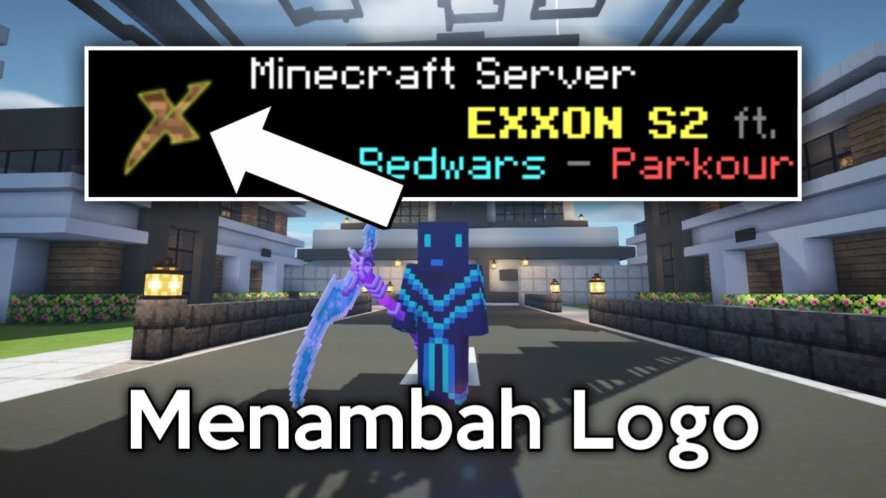 Cara Memasang Logo di Server Minecraft - YouTube