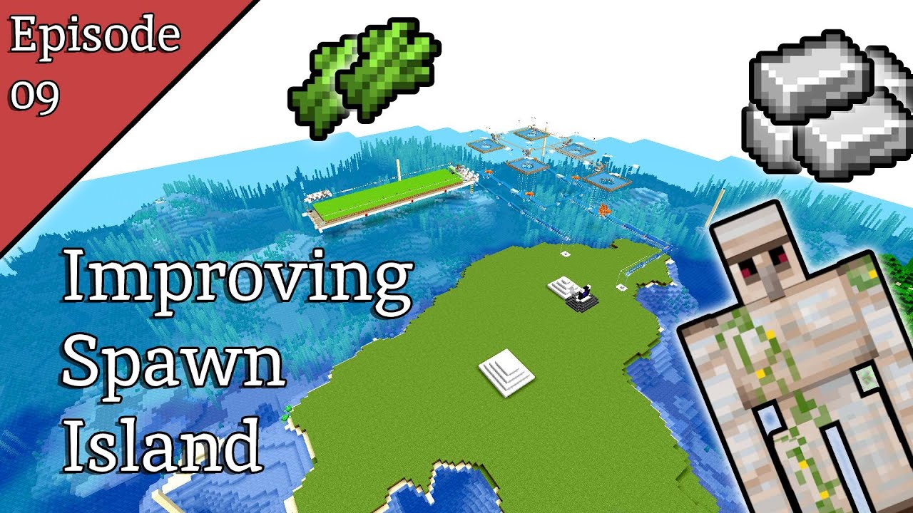 Beautifying The Spawn Area - YouTube