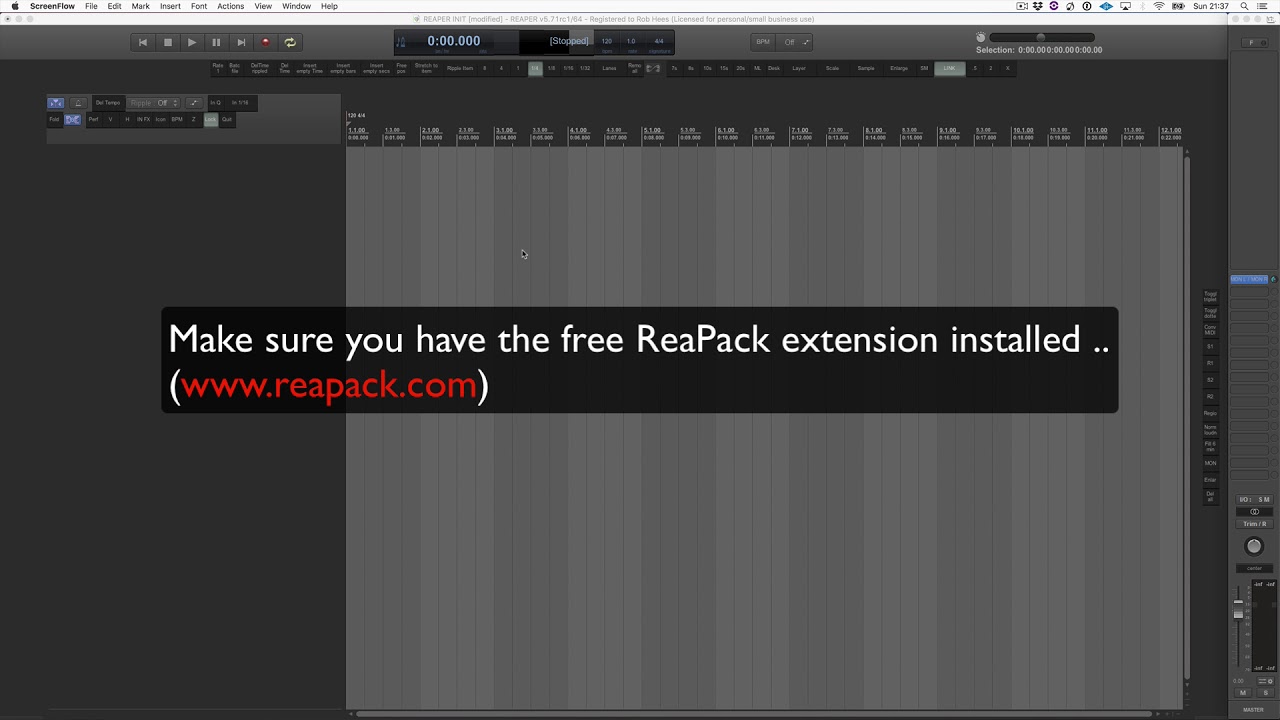 Import a Repository Actions (Scripts) Pack. - YouTube