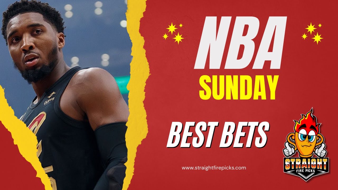 18-8 run!🤑 My 4 Best Bets for NBA Sunday! Player Props and Spreads for ...