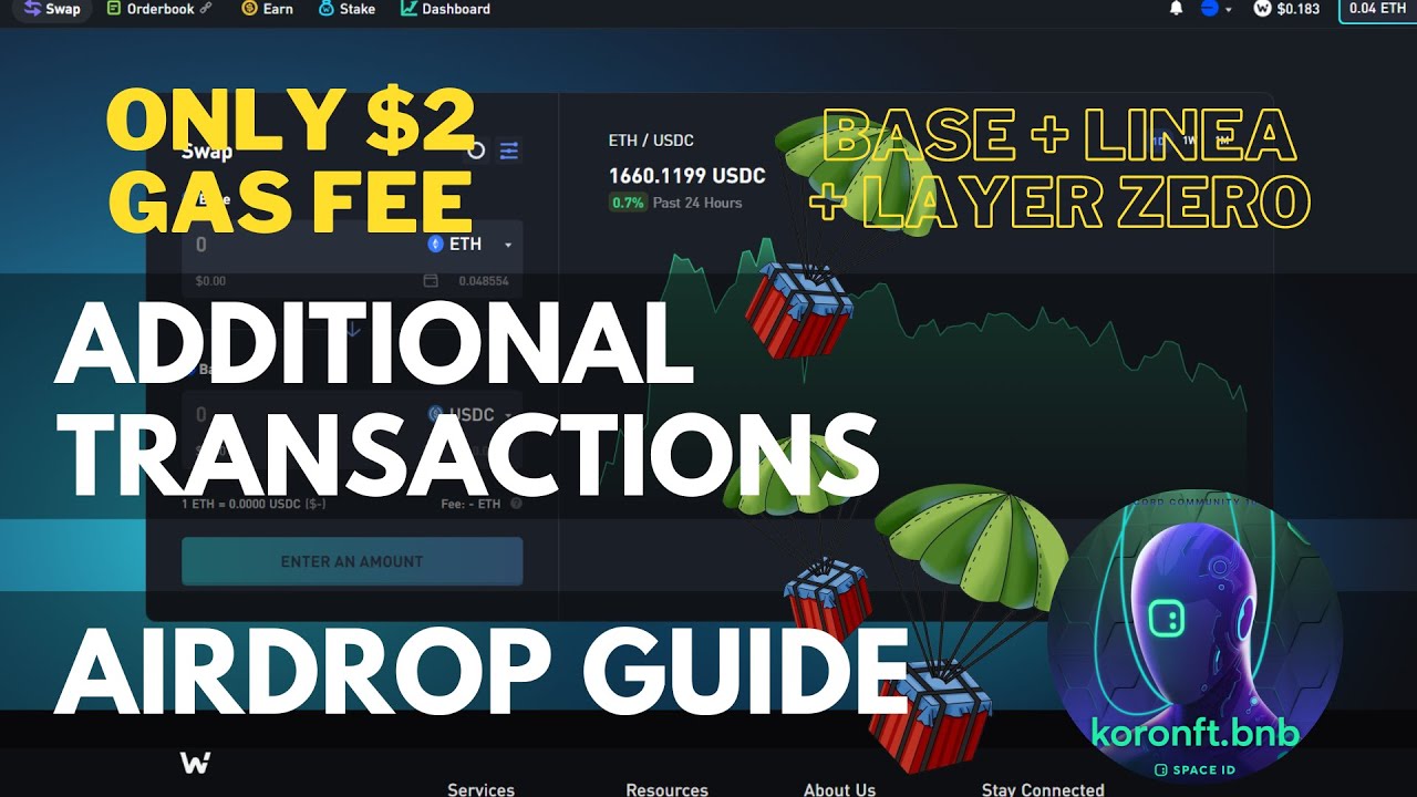 Airdrop Guide: Additional Transactions (Video guide with steps) - YouTube
