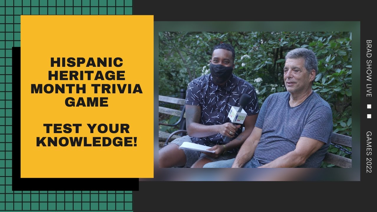 Hispanic Heritage Month Trivia Game! - YouTube