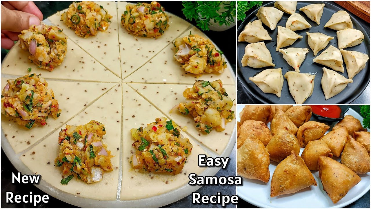 5 Minutes Mini Samosa Recipe | New Snacks Recipes | Potato Snacks ...
