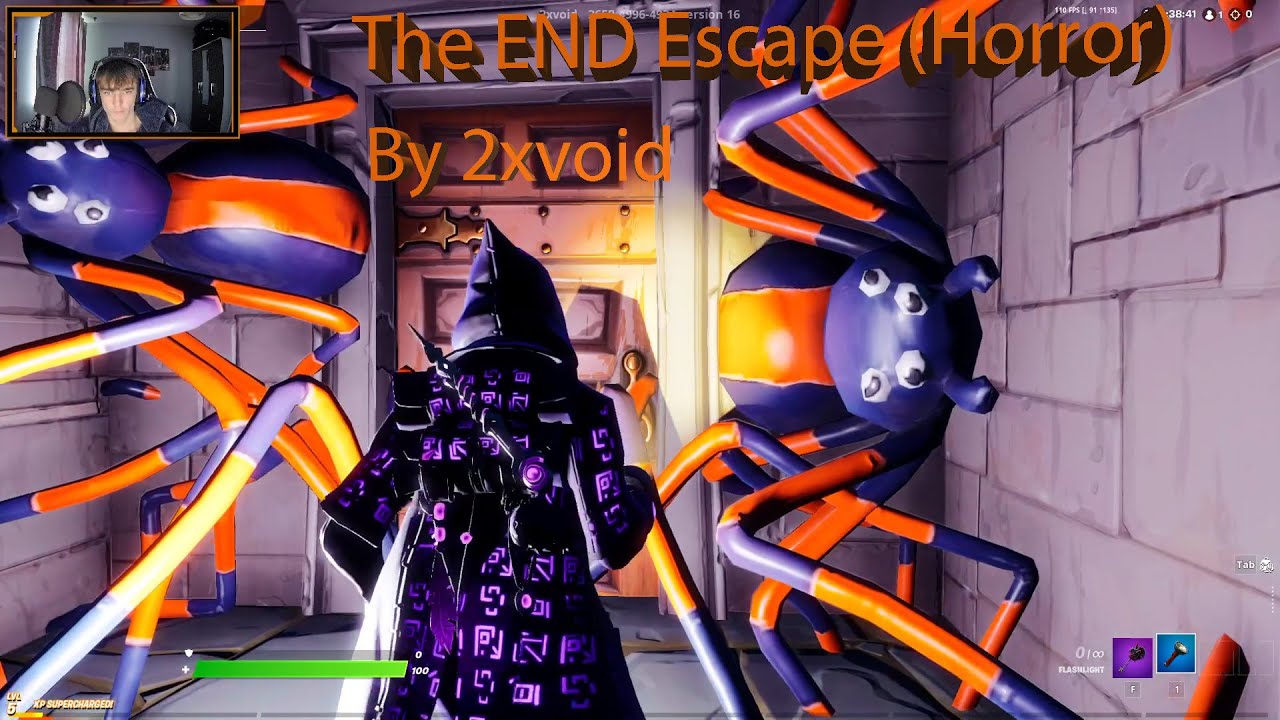 The End Escape (Horror) Fortnite Creative Map By 2xvoid! - YouTube