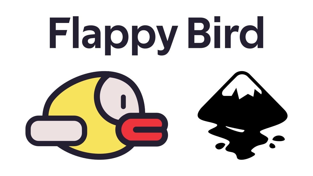 Flappy Bird design (just bird) | Inkscape - YouTube