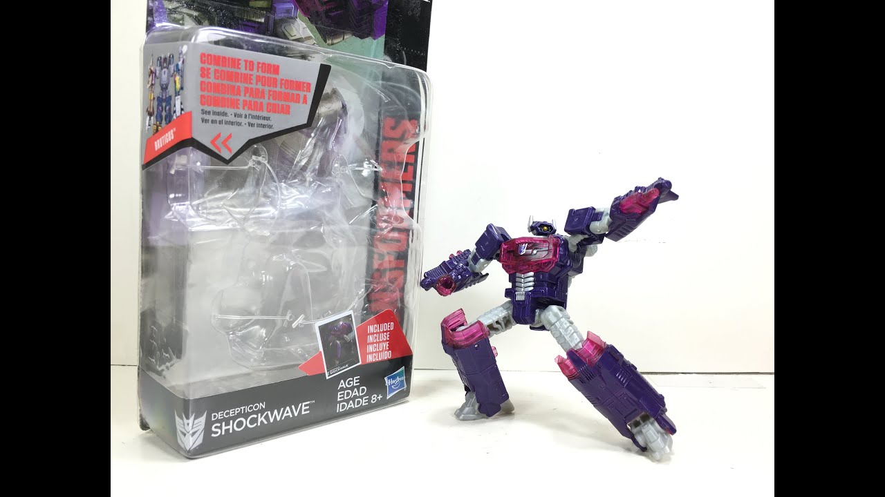Transformers Combiner Wars Legends Shockwave Generations Review - YouTube