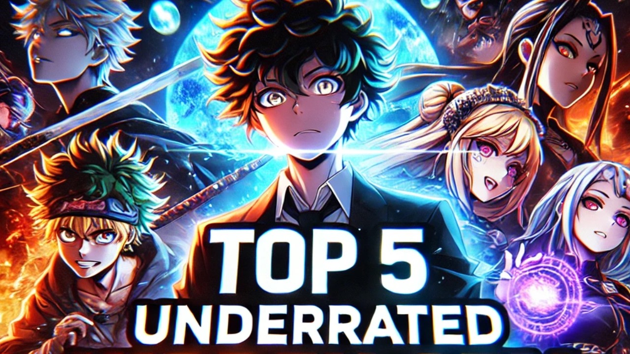 "Top 5 Underrated Anime You Must Watch | Hidden Gems in Anime" - YouTube