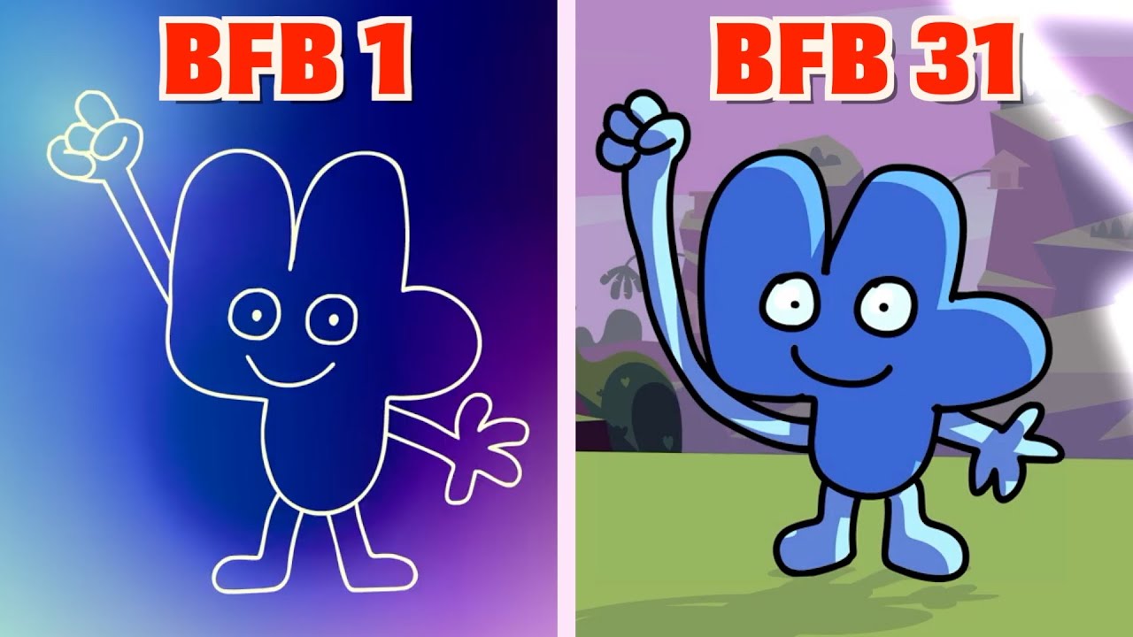 All BFB Intros 1-31 updated #bfdi - YouTube