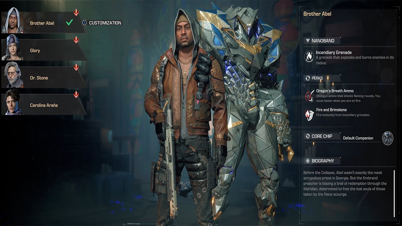 Synced - Characters (Nanos, Abilities, and Special Perks) - YouTube