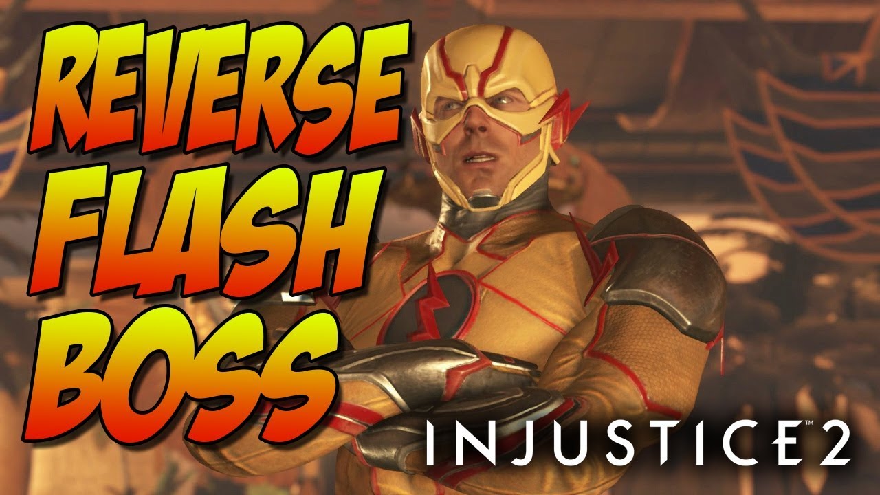 Injustice 2: Reverse-Flash Boss Battle - YouTube
