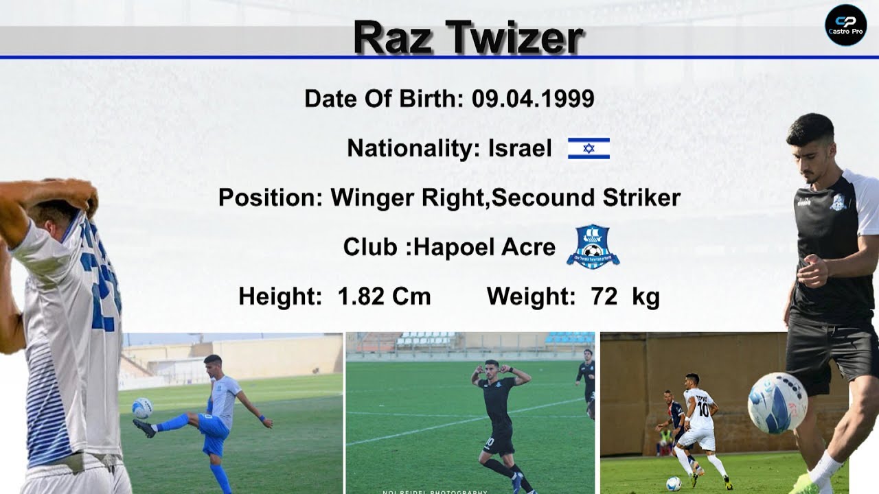 Raz Twizer | Winger;Secound Striker | 2019-2020 | רז טוויזר - YouTube