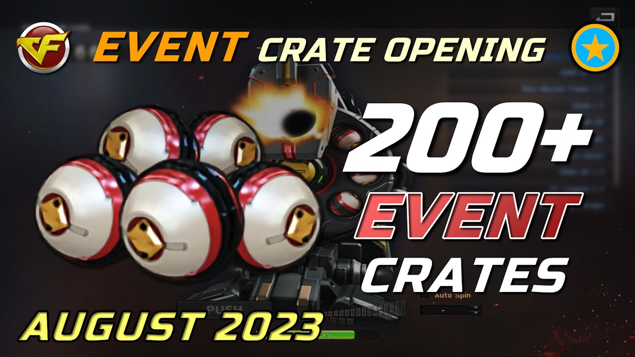 CrossFire WE - Opening Event Crates (August 2023) - YouTube