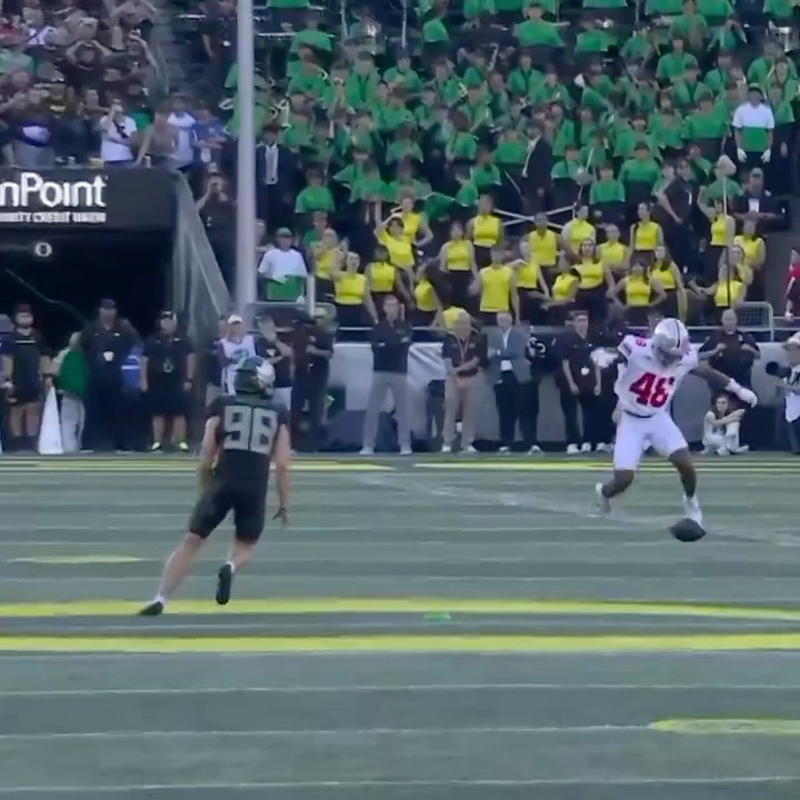 OREGON ONSIDE KICK OUTTA NOWHERE 🤯 - YouTube