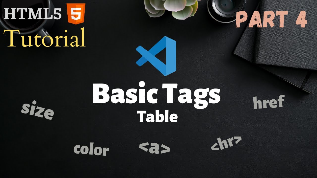 Basic HTML tags part 4 | Links and horizontal line | #HTML5 Tutorial #4 ...