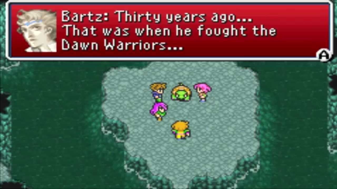 Final Fantasy 5 Advance (GBA) Part 35 Ghido's Cave and Exdeath's ...