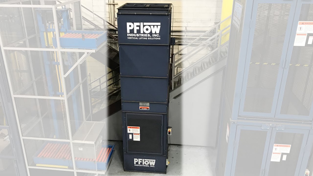 PFlow Industries B Series Mechanical Box Lift - YouTube