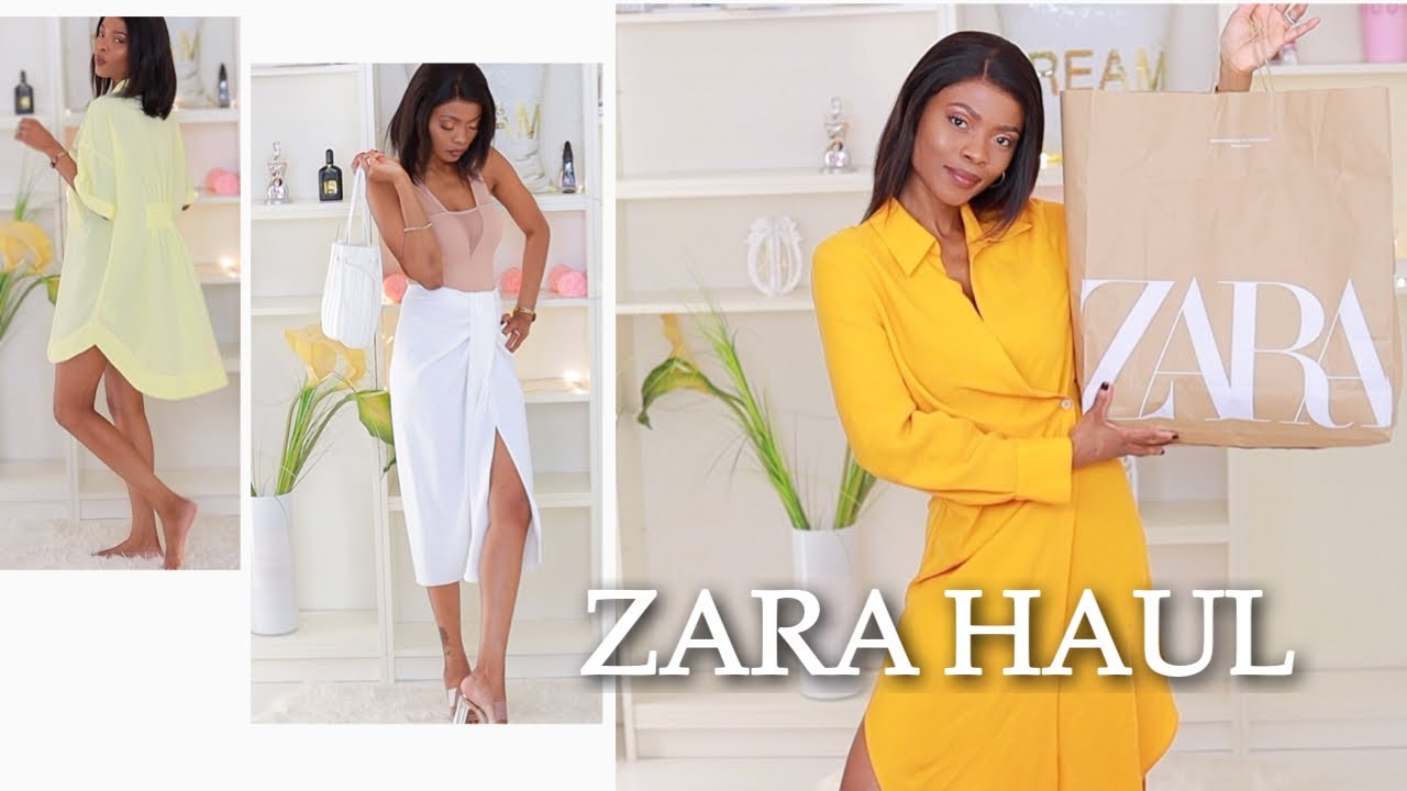 NEW IN ZARA HAUL 2020 | SUMMER ZARA TRY ON - YouTube