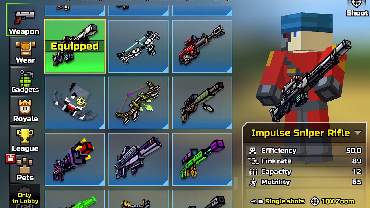 Pixel gun 3d weapons - telecompery