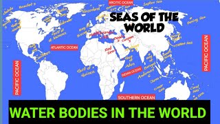 Major Bodies Of Water In The World Ocean Circulation (labeled