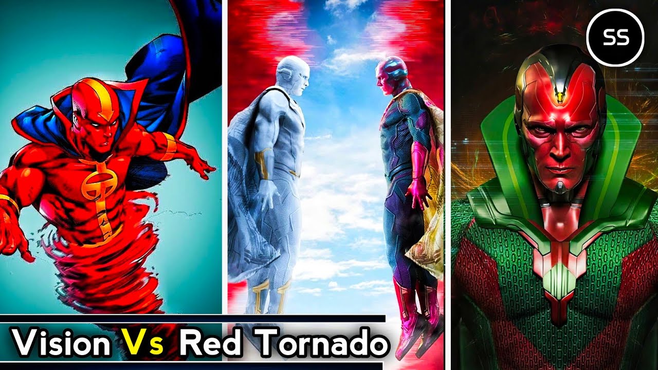 Red Tornado Vs Vision