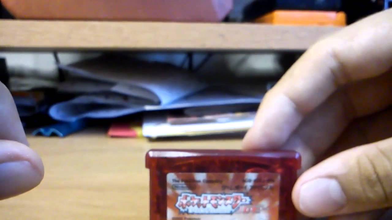 Japanese Pokemon Ruby Unboxing! - YouTube