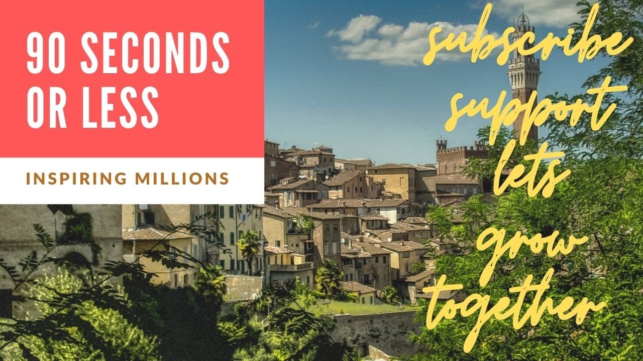 90 SECONDS OR LESS - YouTube