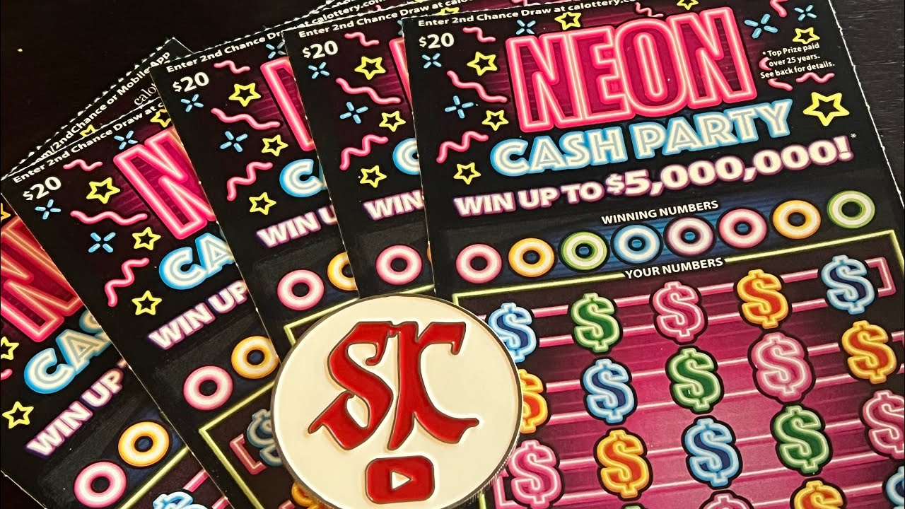 Can’t Stop “Party”ing - $100 Worth of Neon Cash Party Tickets!! - YouTube
