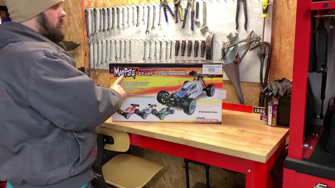 Exceed rc nitro buggy unboxing - YouTube