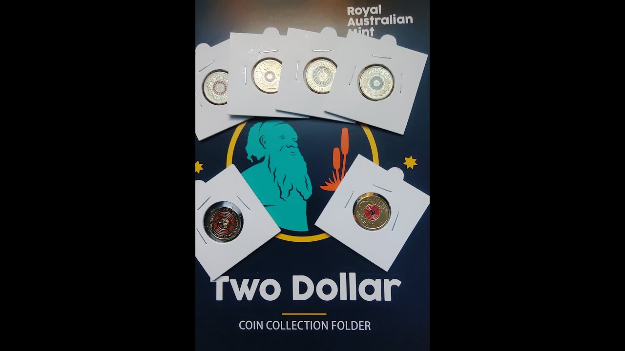 🪙🇦🇺🔥 COMPLETED ROYAL AUSTRALIAN MINT $2 COIN COLLECTION FOLDER 🔥🇦🇺🪙 # ...
