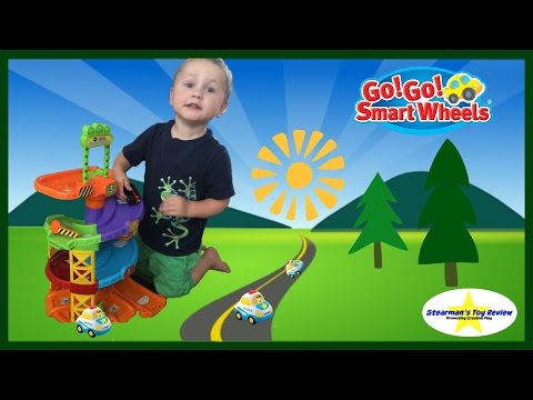 VTech Spinning Spiral Tower Play Set - Go Go Smart Wheel With Musical Cars For Kids!