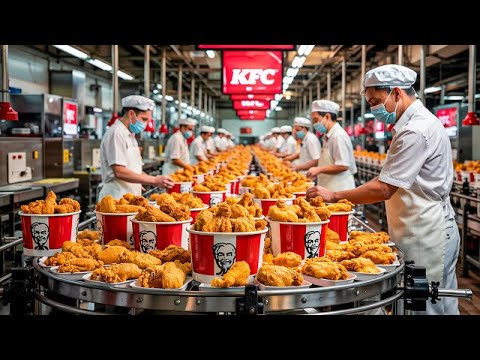 How KFC’s Products Are Made In Factory - YouTube