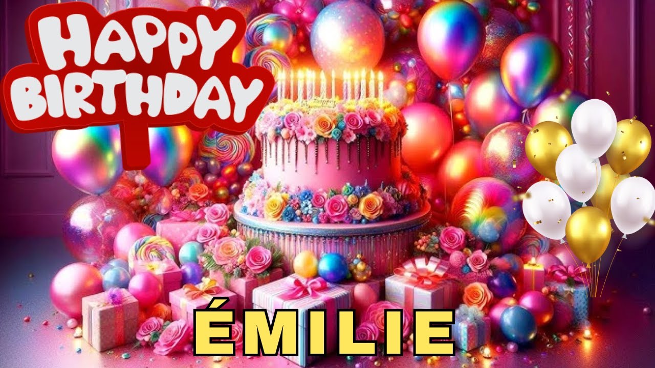 Happy Birthday Émilie, Birthday Wishes, Birthday Song, WhatsApp Status ...