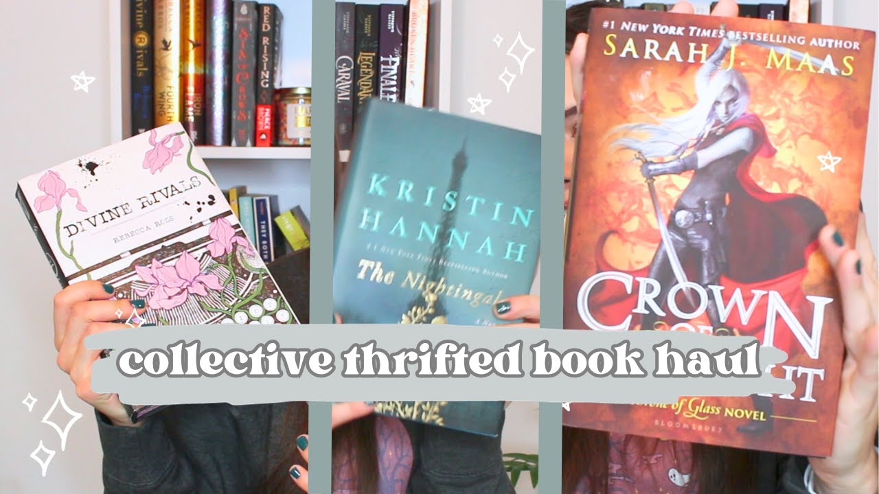 collective thrifted book haul | SO MANY good finds!! 😍 - YouTube