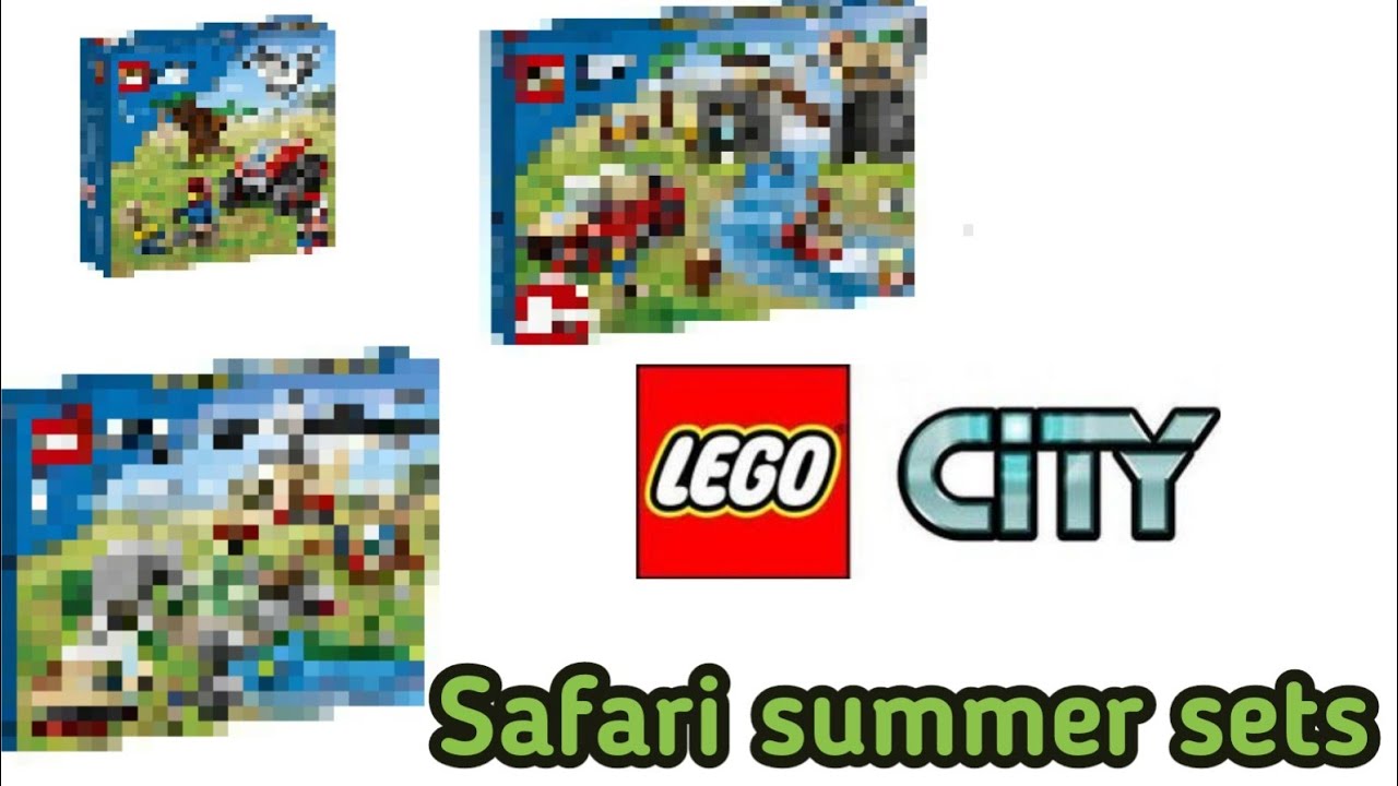 Lego City summer sets 2021/ Zestawy na lato 2021 safari - YouTube