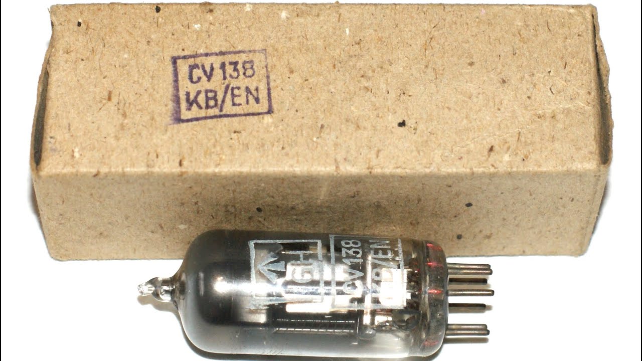 Unboxing A CV138 KB/EN (EF91) Pentode Vacuum Tube # ...