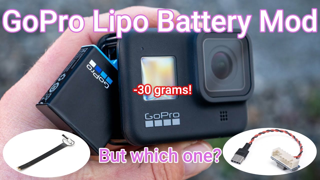FPV GoPro Battery Mod, But Which Power Cable? - YouTube
