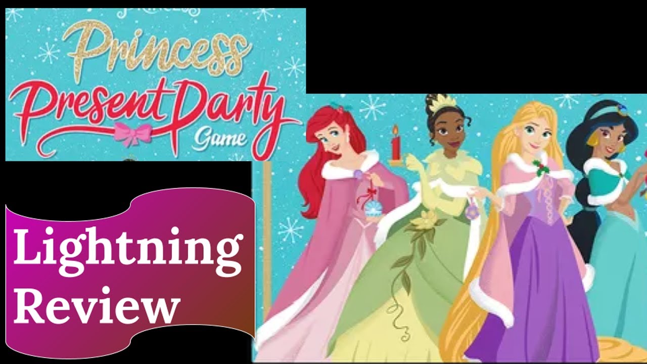 Disney Princess Present Party Game: Review - YouTube