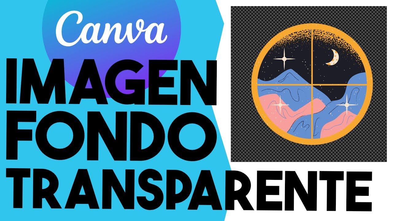Cómo Hacer Que el Fondo de una Imagen Sea Transparente en Canva - YouTube