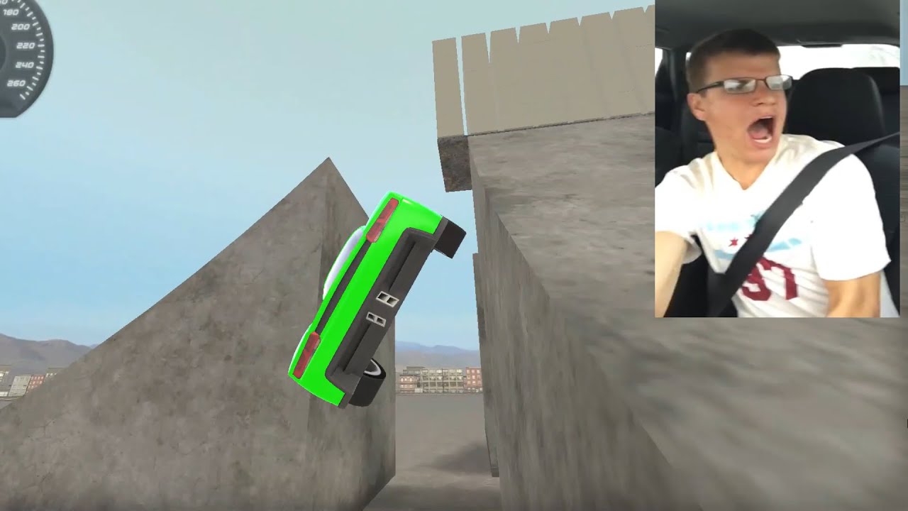 Singing man meme CAR CRASH - YouTube