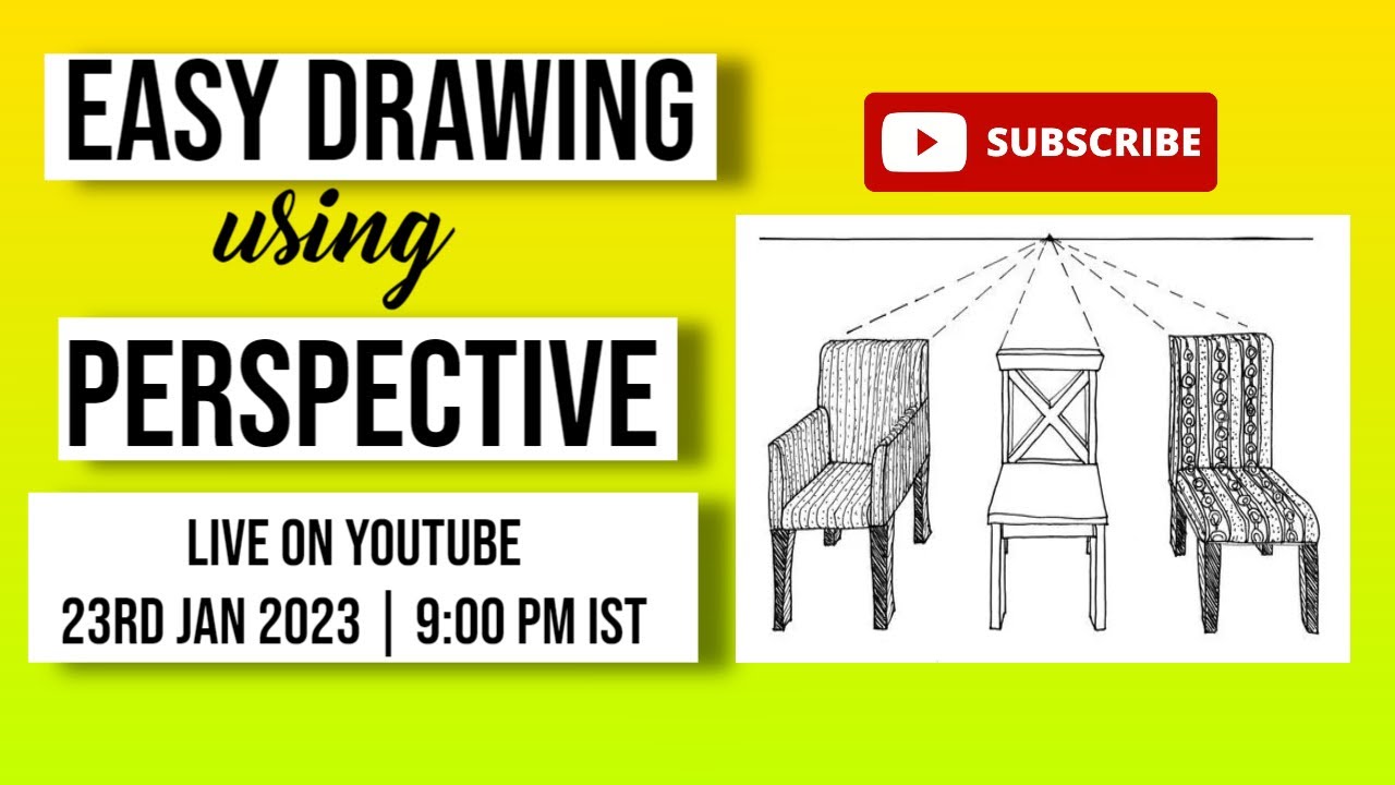 One Point Perspective Based Drawing - YouTube