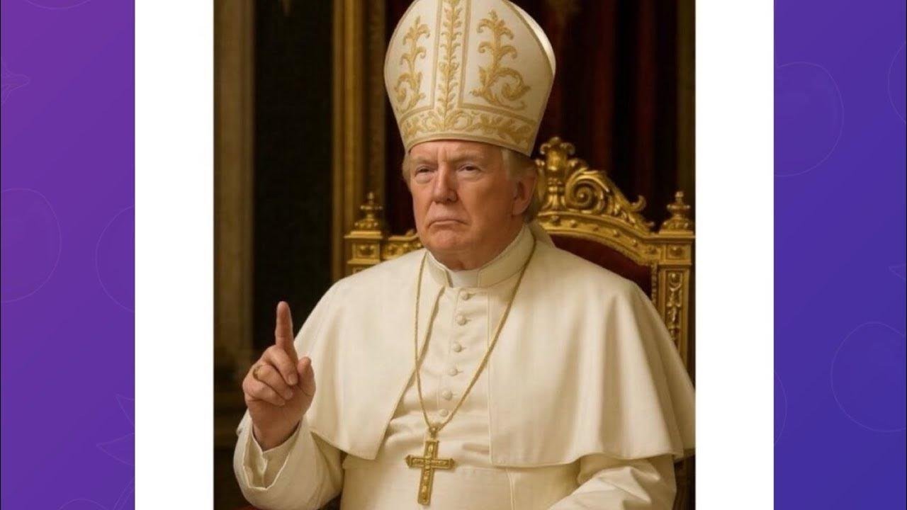 Trump’s AI Pope Image Sparks Catholic Backlash - YouTube