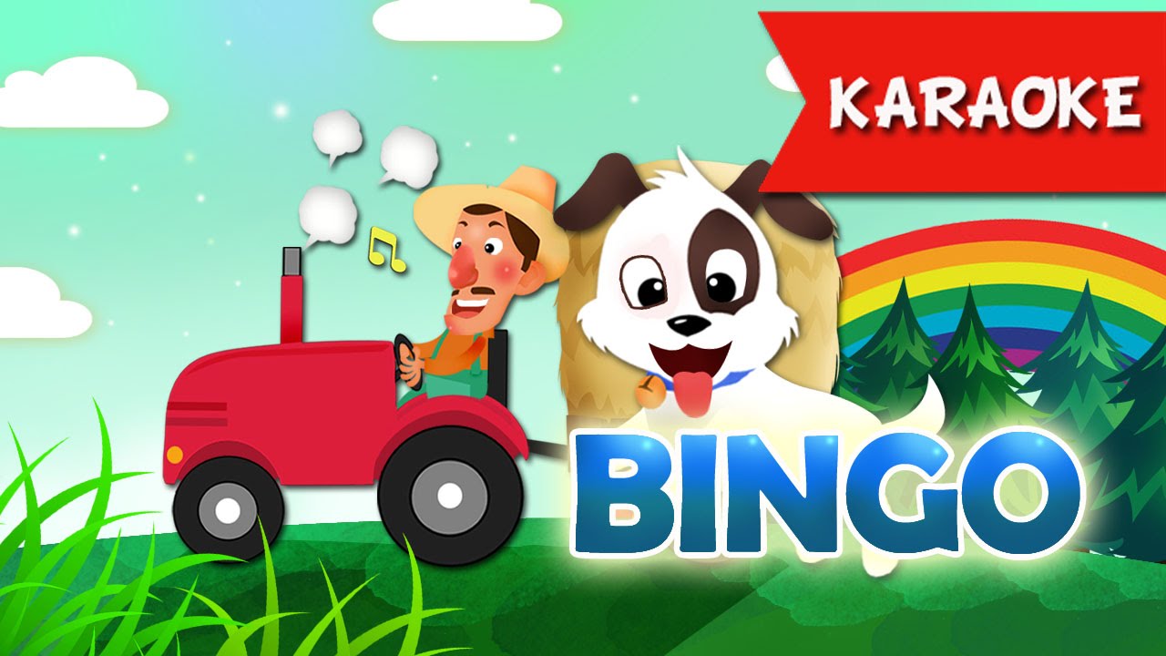 BINGO BINGO Song Karaoke With Lyrics Nursery Rhymes TV For Kids BINGO BINGO Song Karaoke With Lyrics Nursery Rhymes TV For Kids