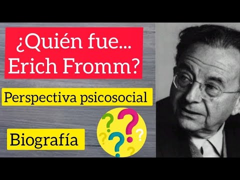 ¿Quién fue Erich Fromm? - YouTube
