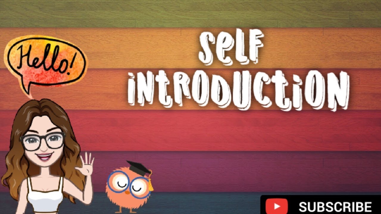 ONE MINUTE ESL Self Introduction - YouTube